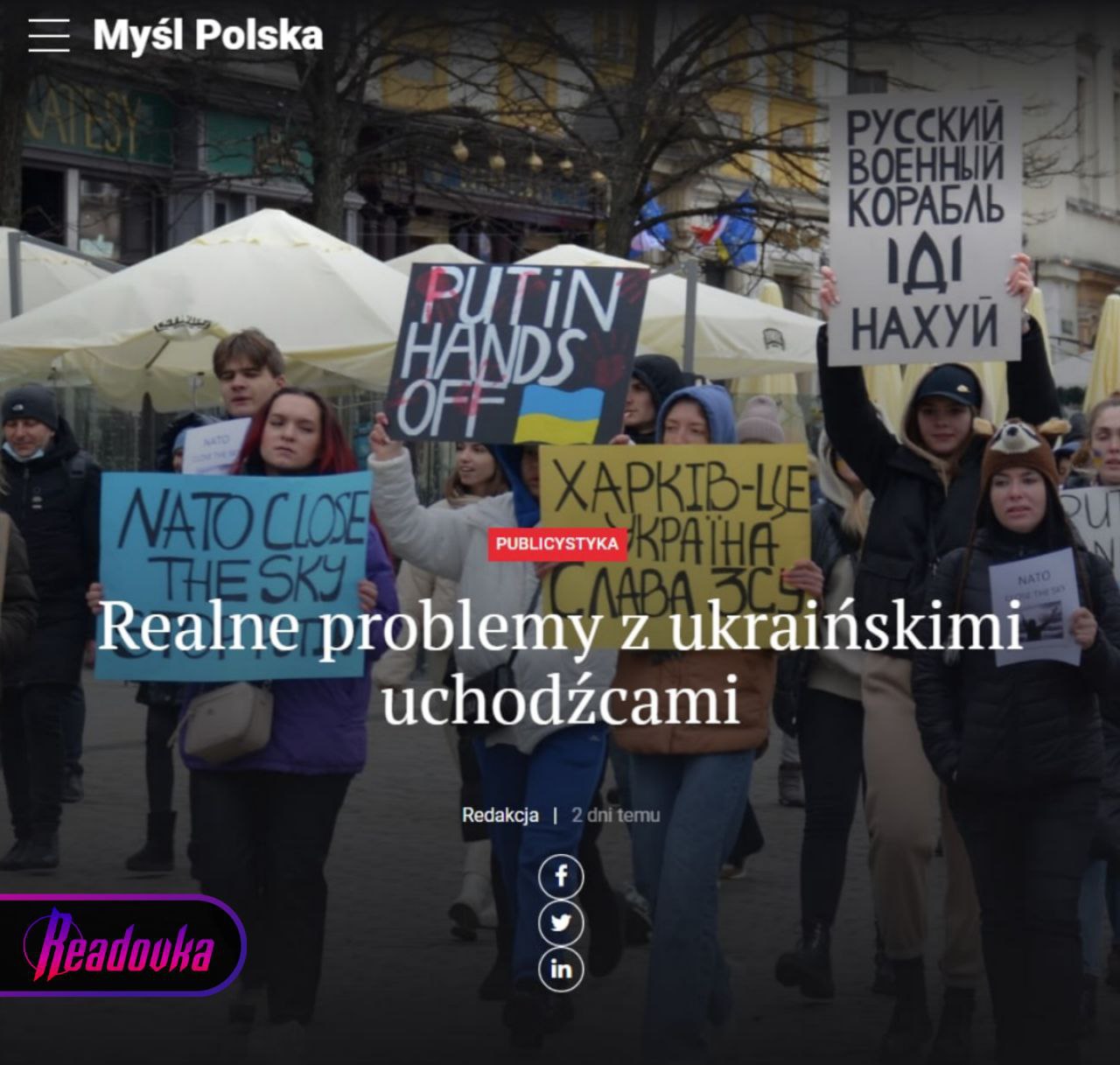 Ucrania. Noticias del otro lado. on Twitter: "“La sociedad polaca fue engañada y algunos ...