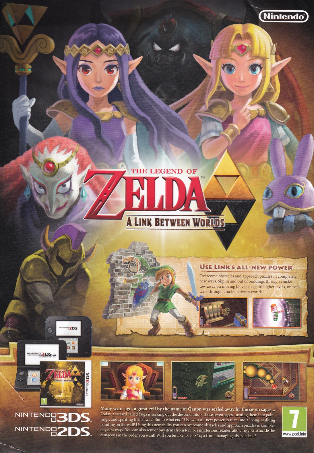 Link Between Worlds Poster