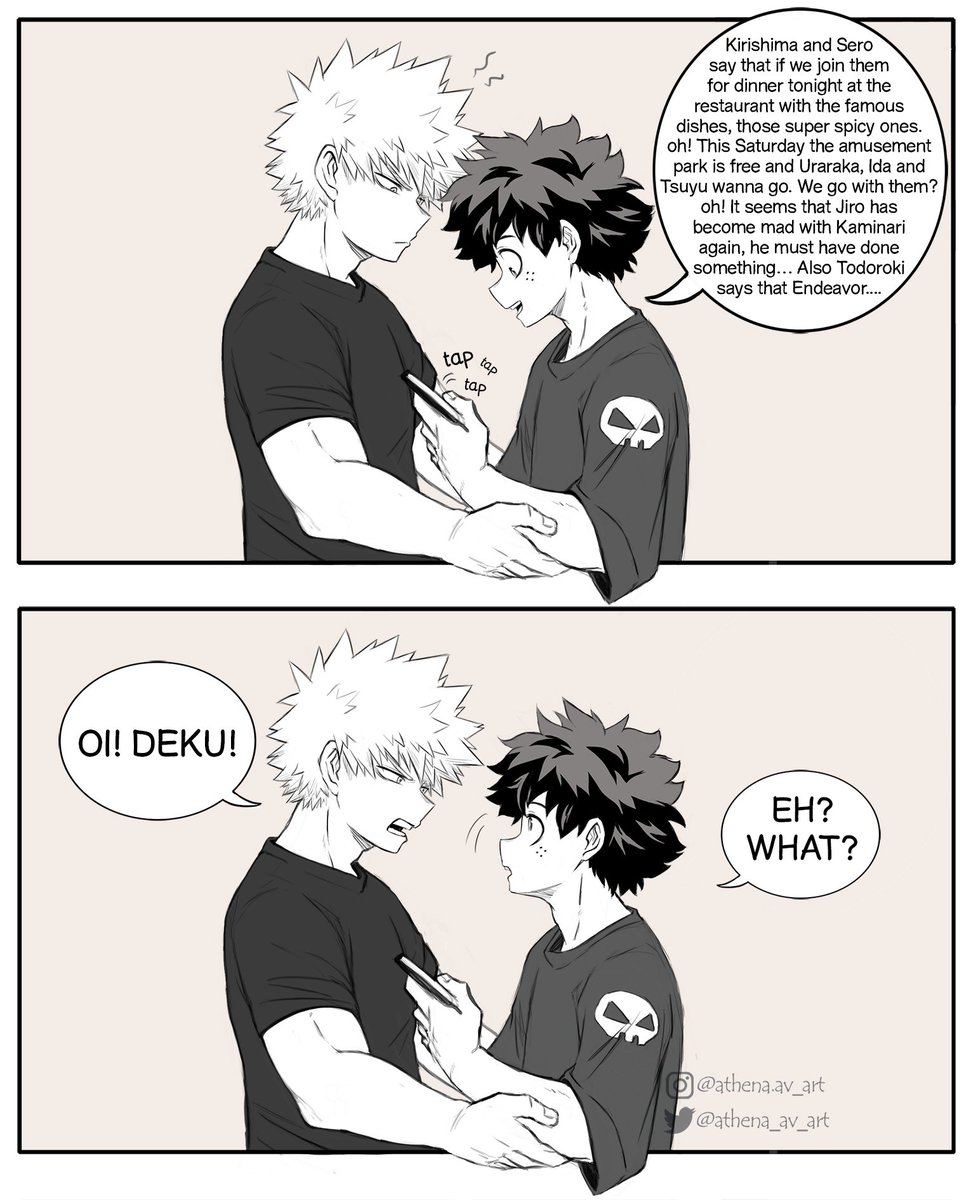 Athena-av art 🧡💚 Working on BkDk Fanzines! on Twitter: ""First focus on me and then the extras ...