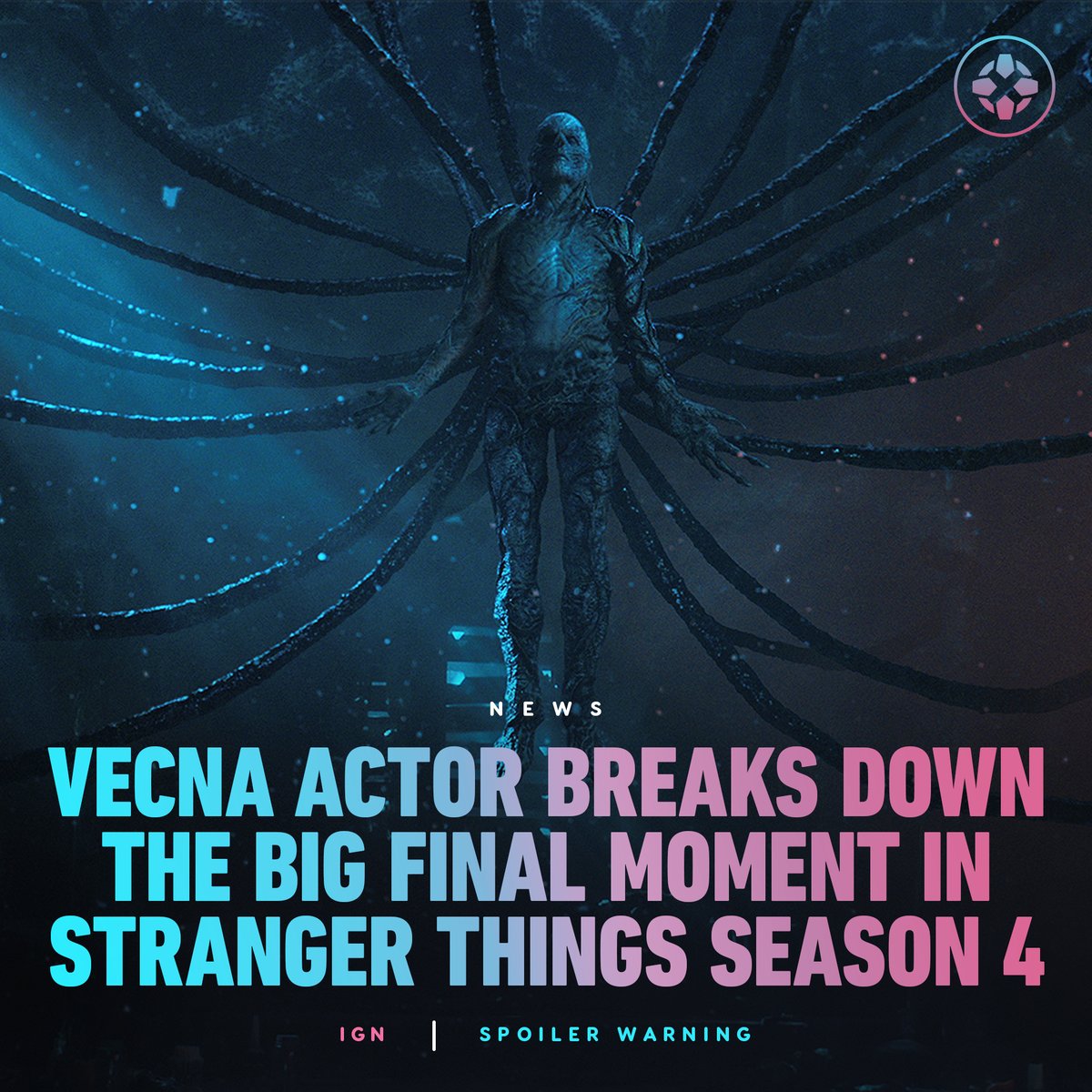 Now that Part 2 is out, the actor behind Vecna chatted with IGN again ...