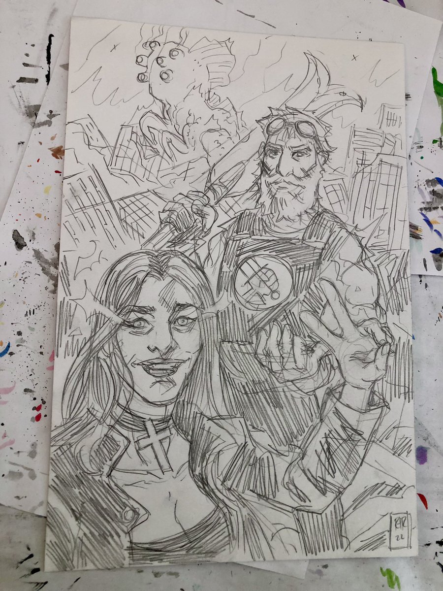 「Photo reference for villain teaser at the end of SpandEx cha」Ross ...