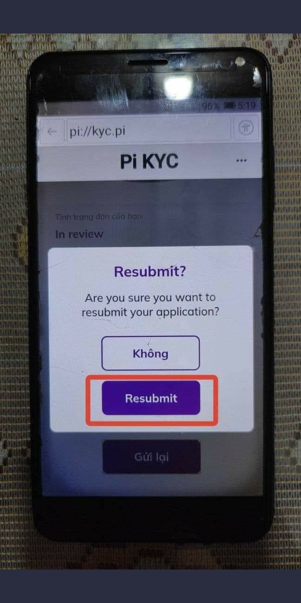 Pi(π) Network India 🇮🇳 on Twitter: "A KYC update🕵️ has been added allowing Pioneer👬👫 to resubmit ...