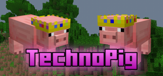 MCPEDL on Twitter: "TechnoPig - Resource Pack - https://t.co/4Qg54Nakjc - By ZnarGreenGuy https ...