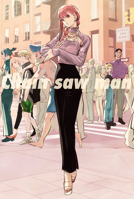 「power (chainsaw man) jacket」Fan Art(Popular)