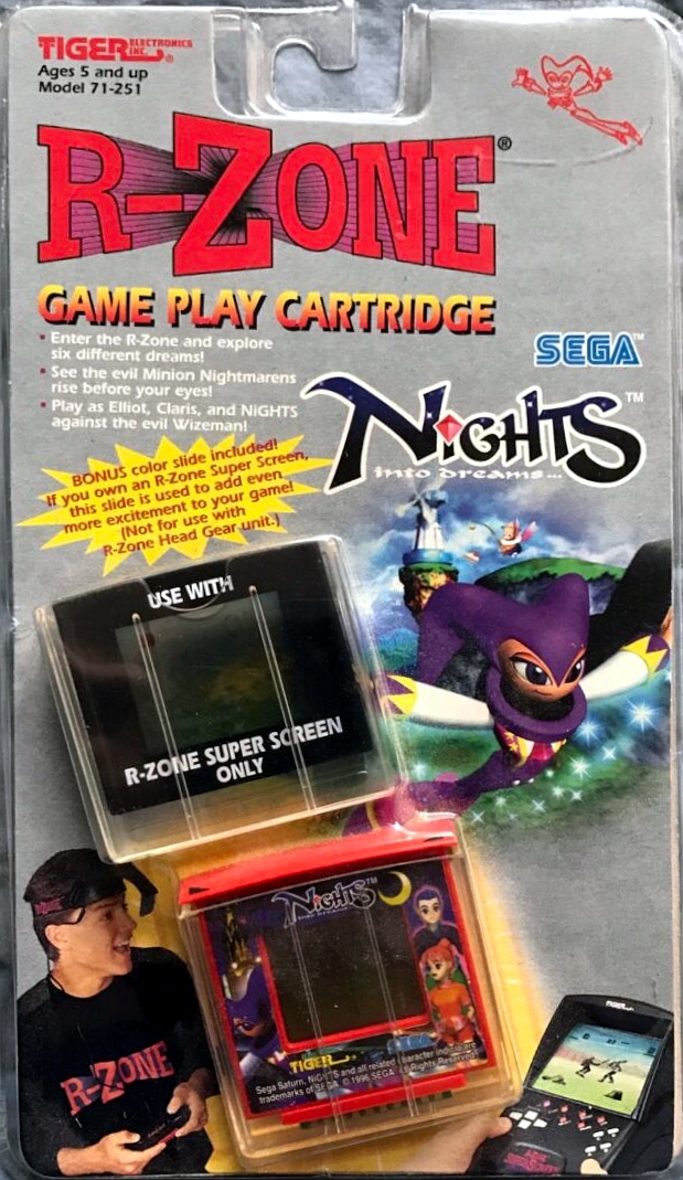 Cool Box Art on Twitter: "NiGHTS into Dreams / R-Zone / Tiger / 1996"