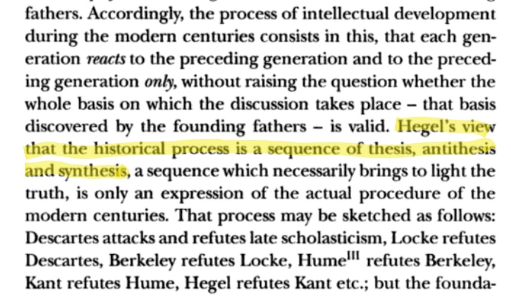 So, how did the thesis-antithesis-synthesis schema ever come to be ...