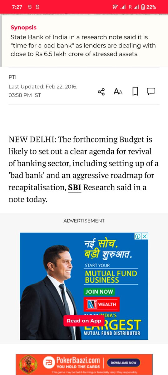 All News channels portrayed a Negative Image about SBI Stock in 2016 ...