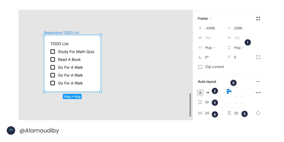 في هذا الثريد، بنتعلم كيف نسوي هذا التصميم المتجاوب لقائمة المهام باستخدام خاصية Auto Layout في ...