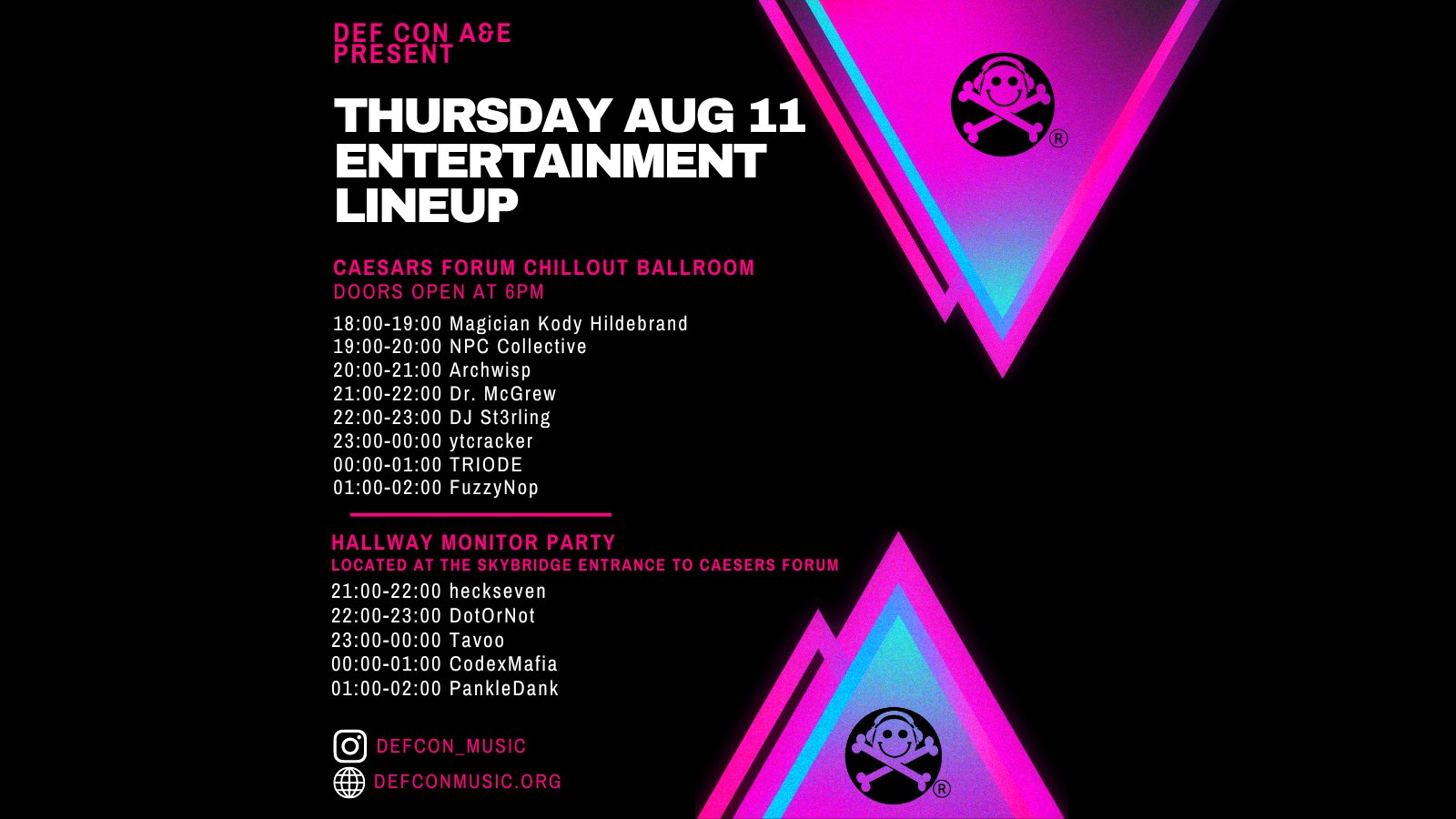 Def Con 21 Schedule