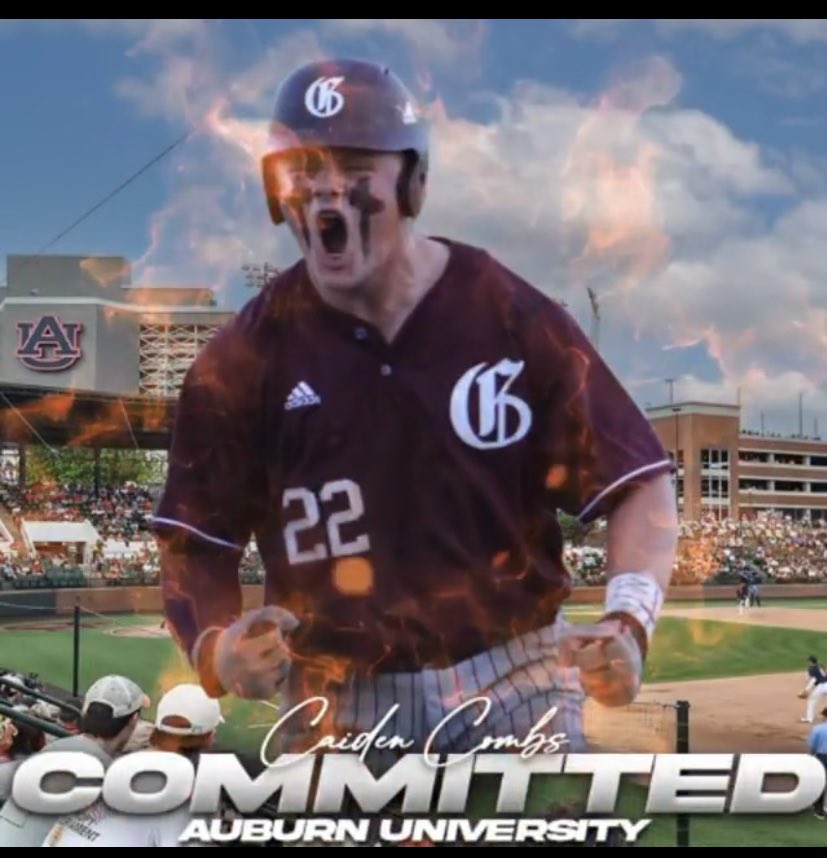 Caiden Combs on Twitter: "I am extremely blessed to say I have committed to Auburn University ...