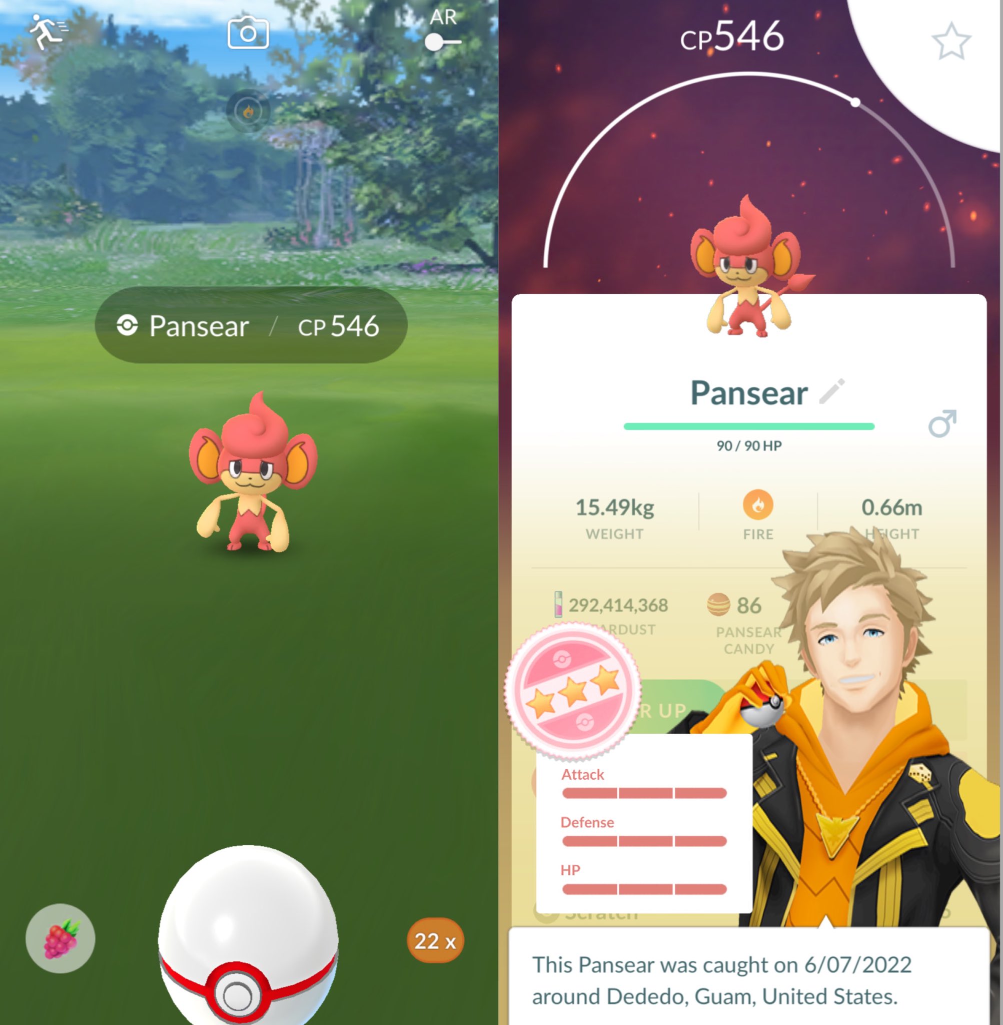 Shiny Pansear Evolution