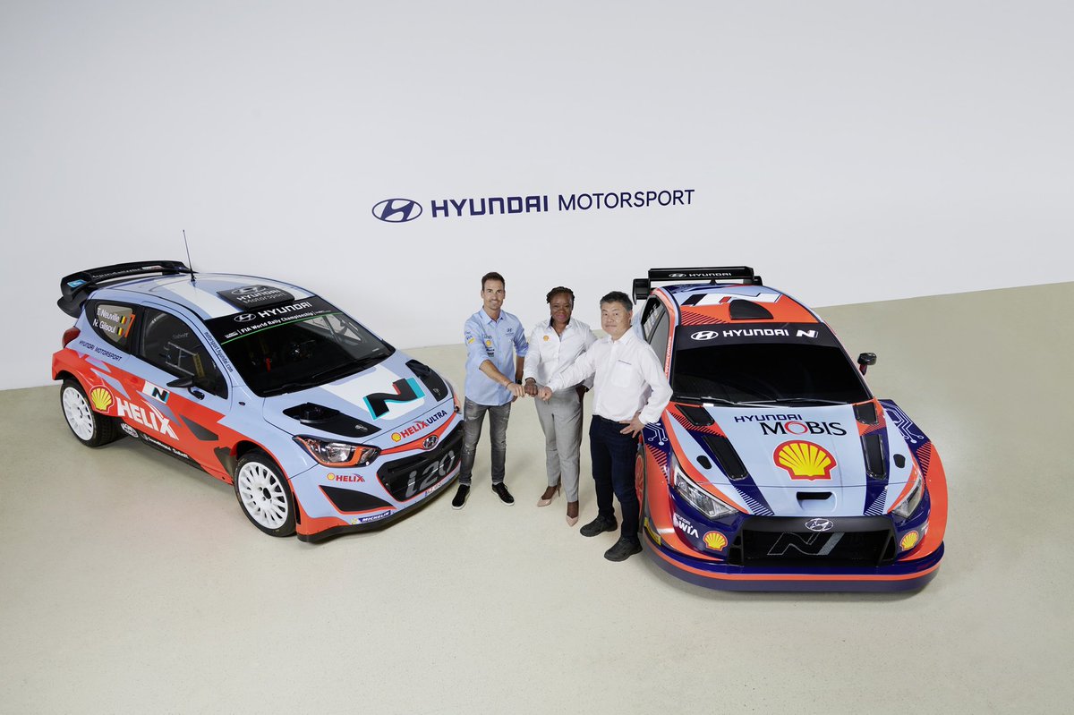 Hyundai Motorsport renew partnership with Shell for another 3 years : r/WRC