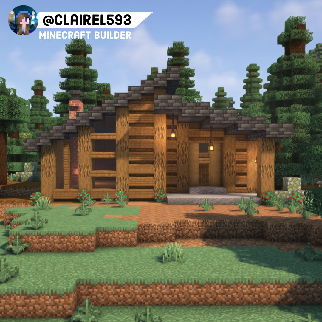 Cabin Log Minecraft House Luxury Log Cabin Homes-WSJ Mansion WSJ