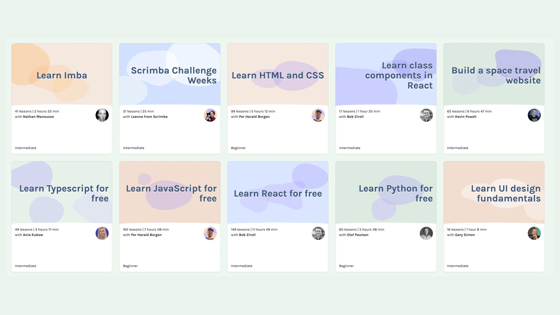 Miguel Ángel Durán on Twitter: "📘 Scrimba ofrece cursos interactivos ...