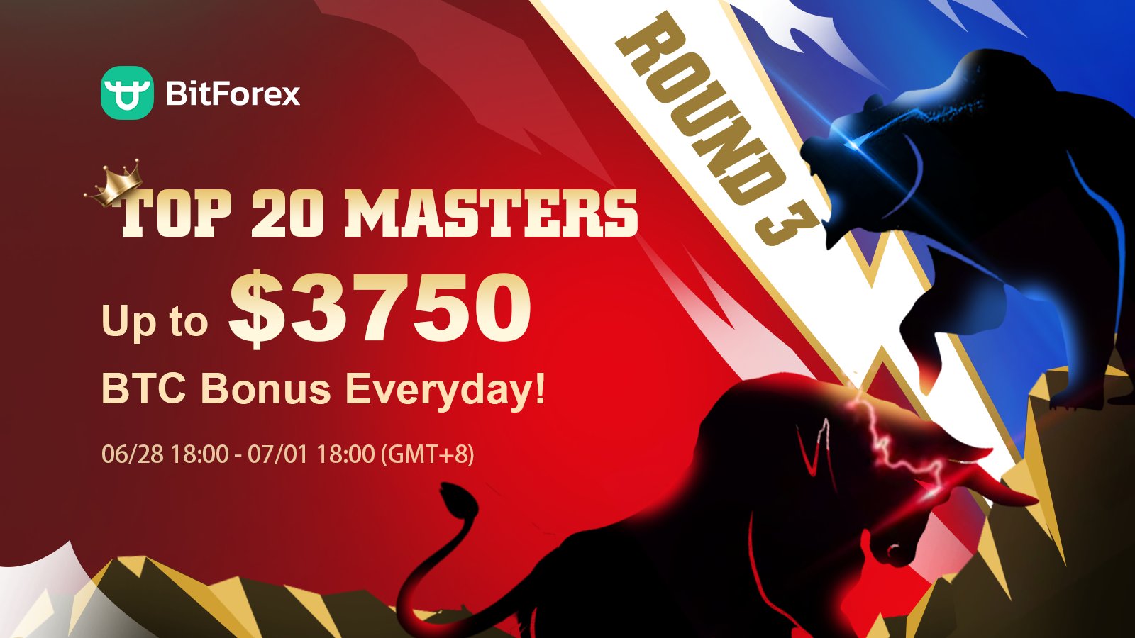 BitForex on Twitter: "#BitForex Round 3⃣ Perpetual Contract Trading Competition 🎉Trade and win ...