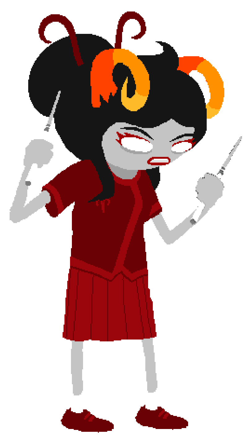 Homestuck Damara Sprite
