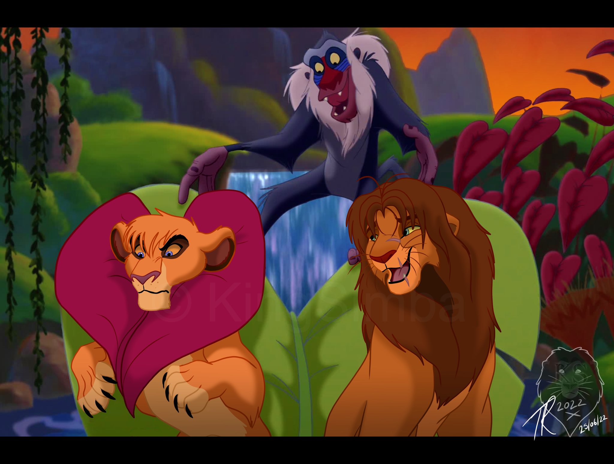 Lion King 2 Kovu And Kiara Upendi