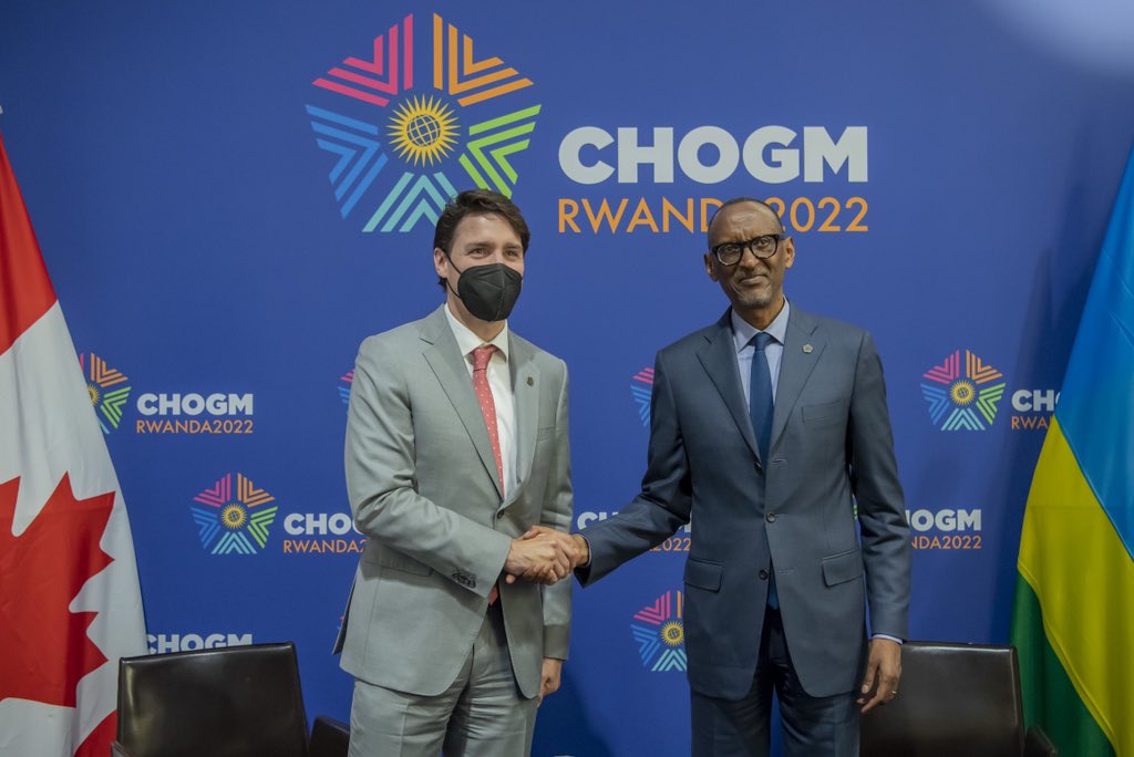 Presidency | Rwanda on Twitter: "President Kagame met with Rt Hon @JustinTrudeau on the ...