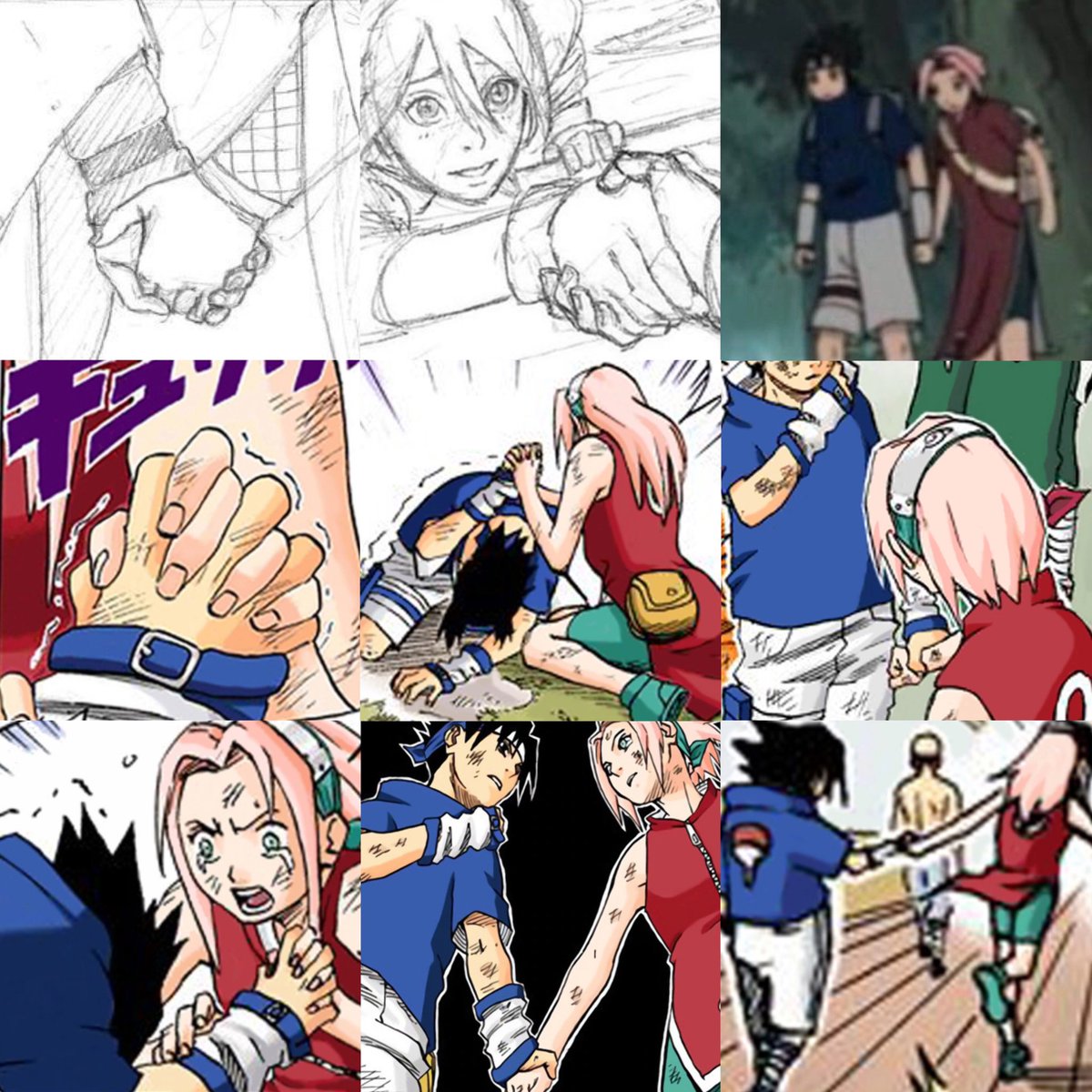 Sasuke Retsuden Manga Soon🕯 On Twitter Rt Jjrss Sakura And Sasuke Holding Hands