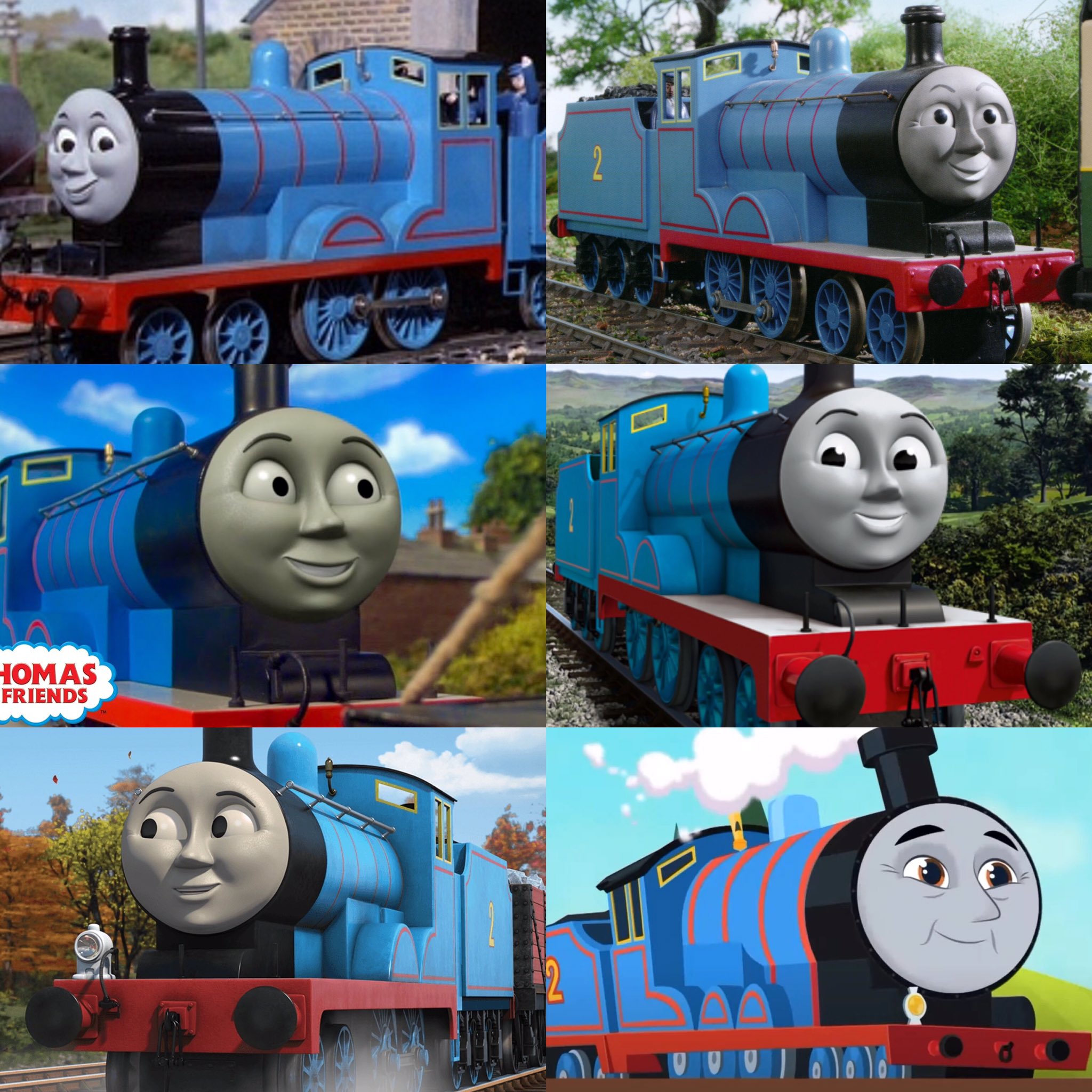 Thomas And Friends Edward The Blue Engine
