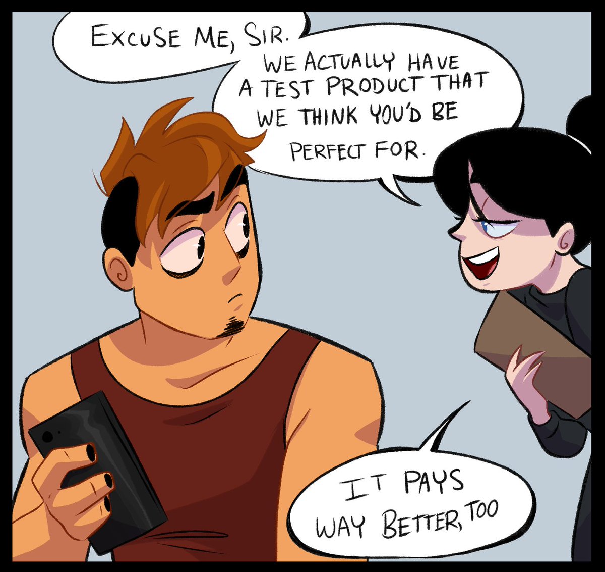 「2/2 Stay tuned for the second half of B」|BLM ALWAYS Roxy (Commissions Open!)の漫画