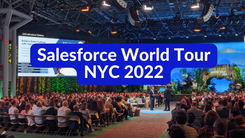 Crm Science On Twitter 🎇salesforce World Tour Nyc 2022 We Had Such An
