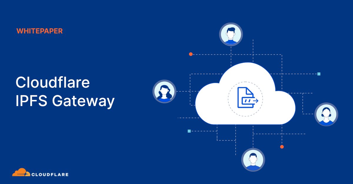 Cloudflare on Twitter: "Learn more about IPFS and the benefits and architecture of Cloudflare ...