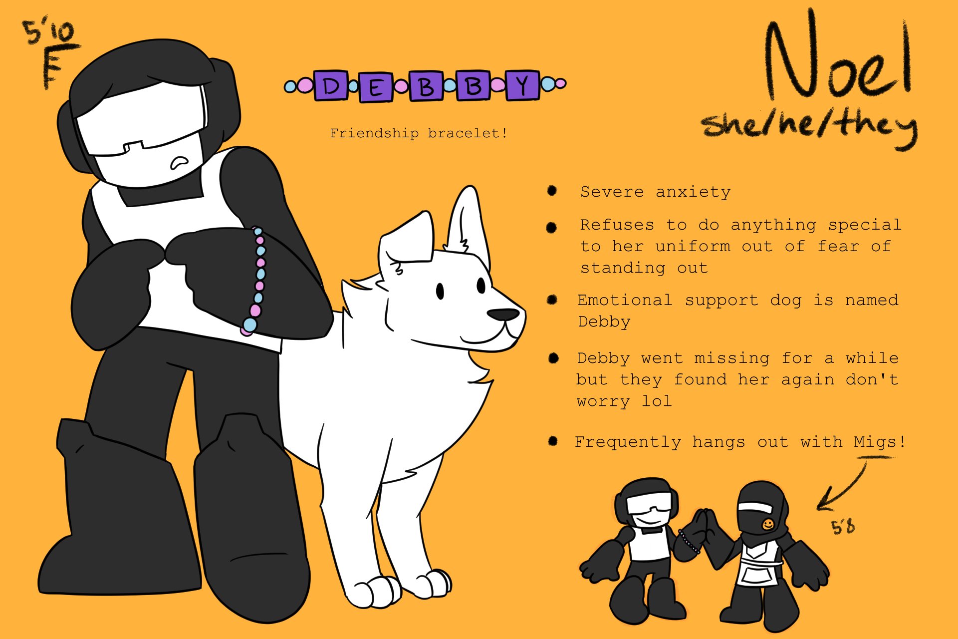 8 🎃🦇 On Twitter Redid A Couple Of My Oc Reference Sheets For Art