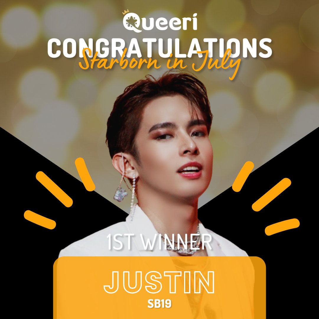 QueeRI on Twitter: " STAR BORN IN JULY 🥇#JUSTIN #SB19 🏆 In-App Banner, Giant Screen LED, Jogja ...