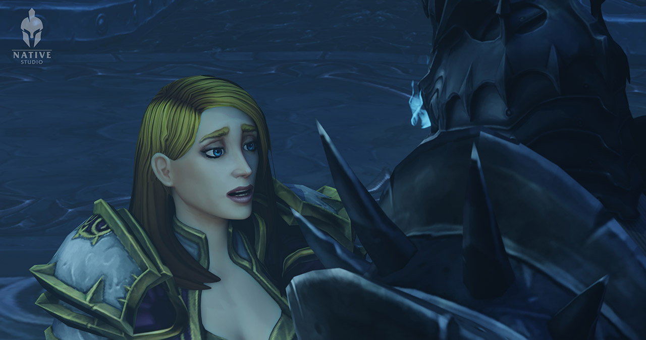 Lucion's Art on Twitter: "- Arthas... - Run, Jaina... run... #Blender3d #Blender #3dart # ...