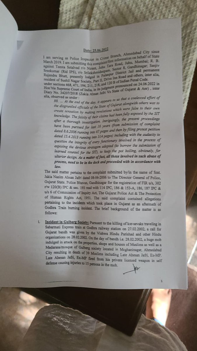 Activist @TeestaSetalvad, who fought and supported victims of the ...