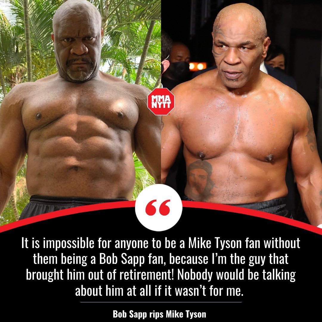 Bob Sapp Vs Mike Tyson