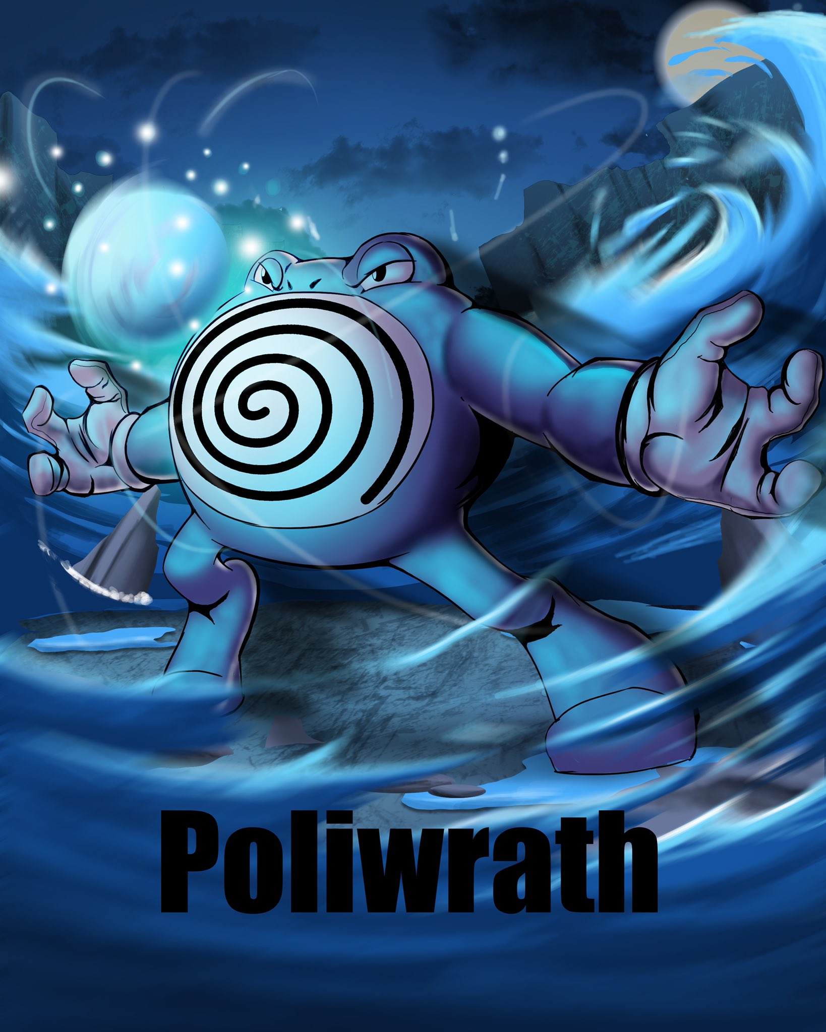 Poliwhirl Wallpaper
