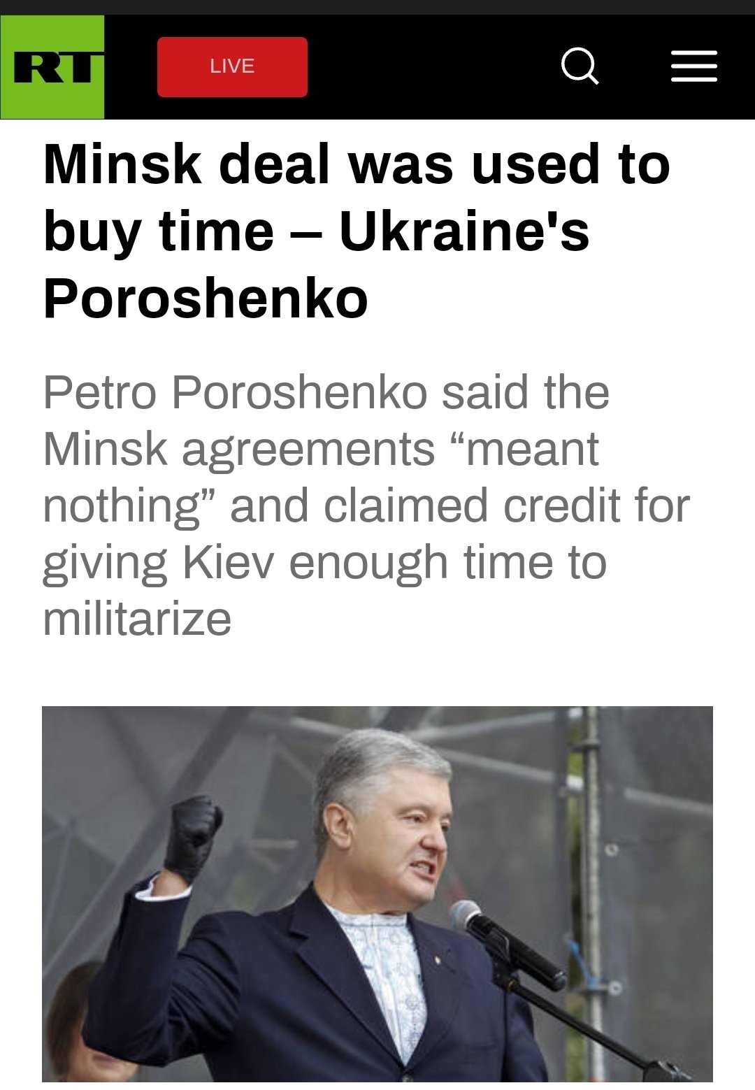 Раскажувачот On Twitter Се што требаше 🇺🇦 да направи е само да го спроведе Минскиот договор