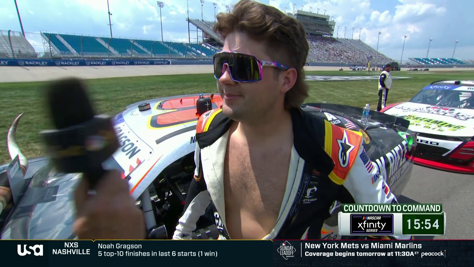 Nascar Fan Mullet My First NASCAR Race Daytona ARCA 200