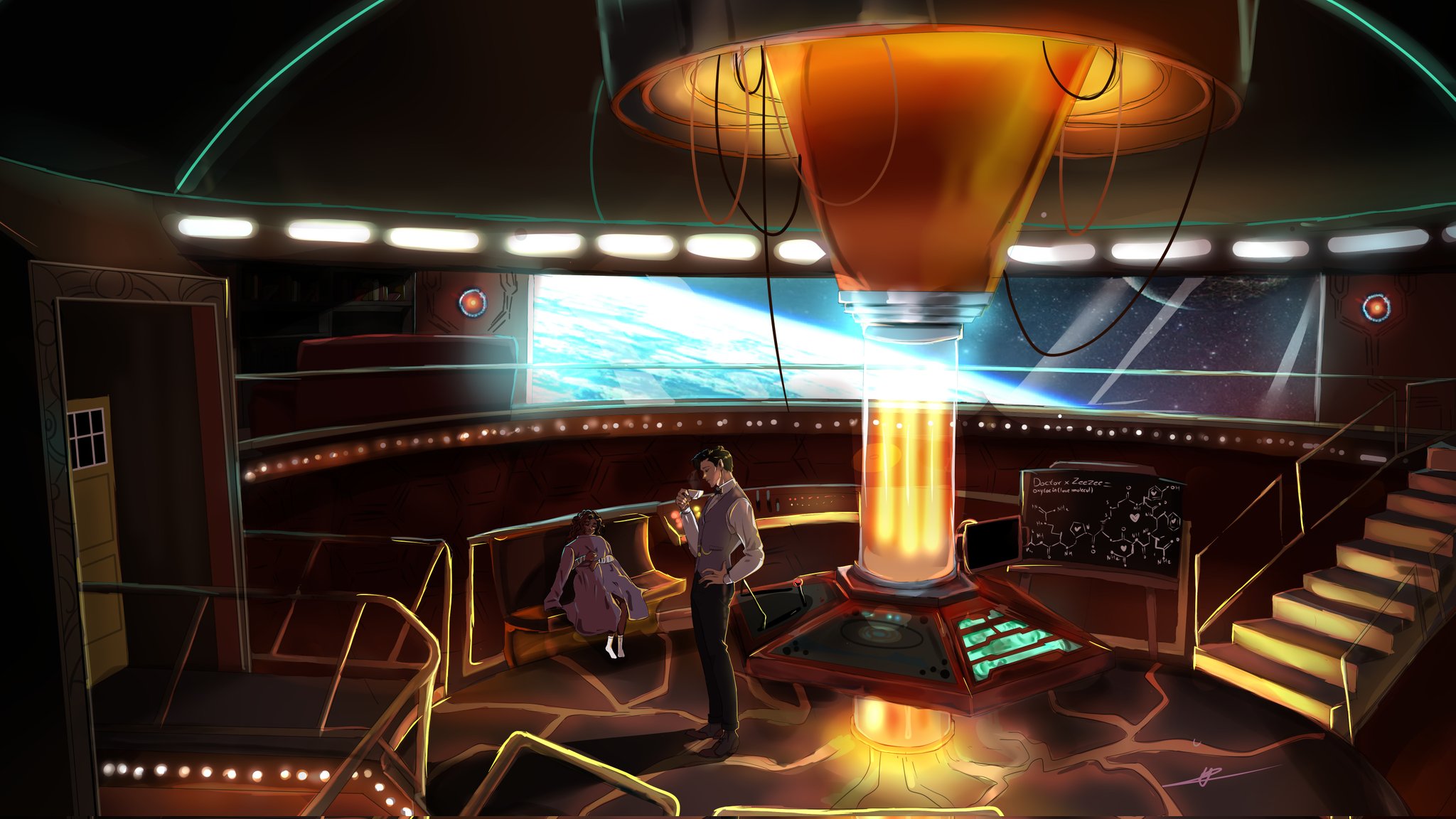 Tardis Interior 2022 Wallpaper