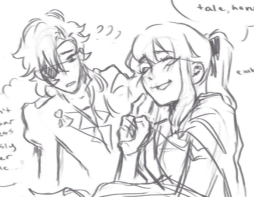 「tangentially related this is what the sketch for the last dr」mimi ...