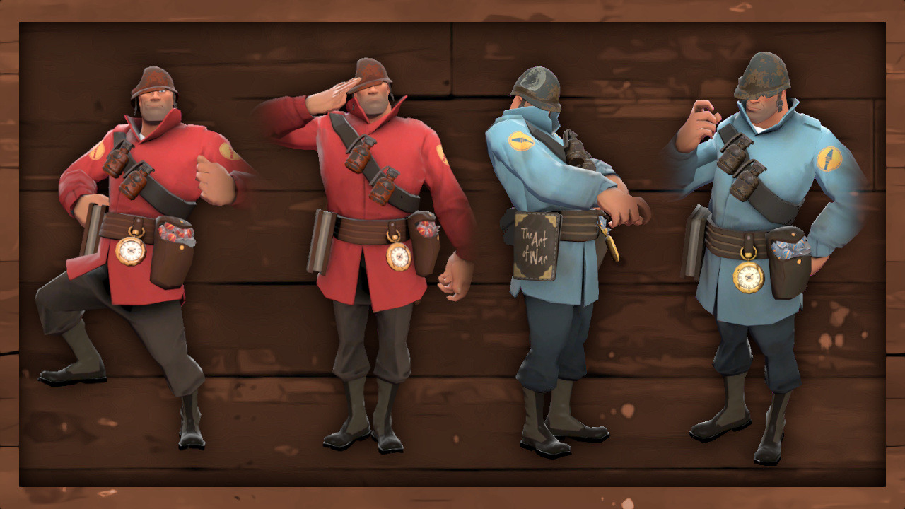 TF2 Emporium on Twitter: "New Soldier Collection, Antique Soldier! Vote now on Steam Workshop ...