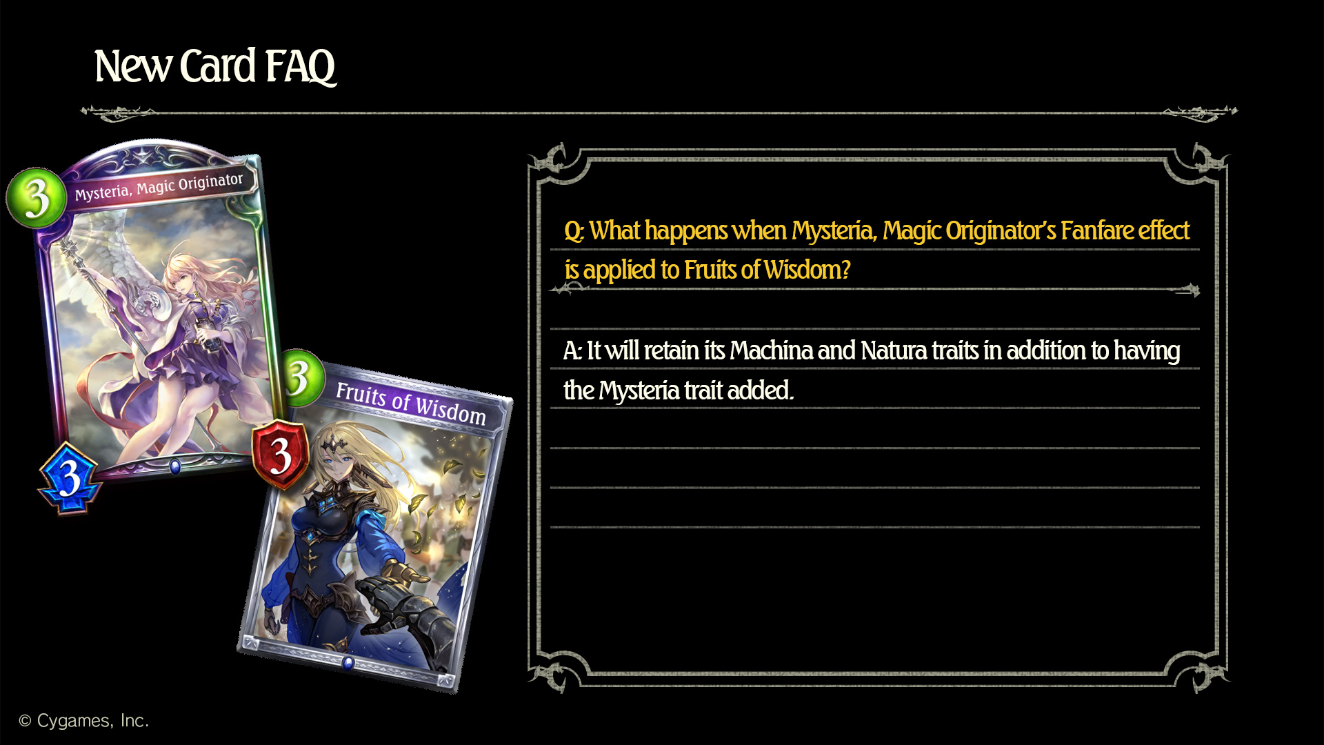 Shadowverse on Twitter: "New Roar of the Godwyrm card reveals! Norn, Arbiter of Worlds This ...