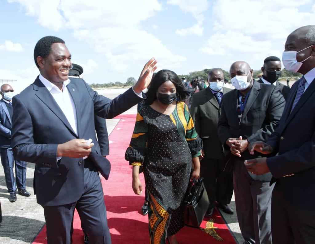 Mutinta Hichilema on Twitter: "It's good to be back home. 🇿🇲 https://t.co/mFghqAI0gZ" / Twitter