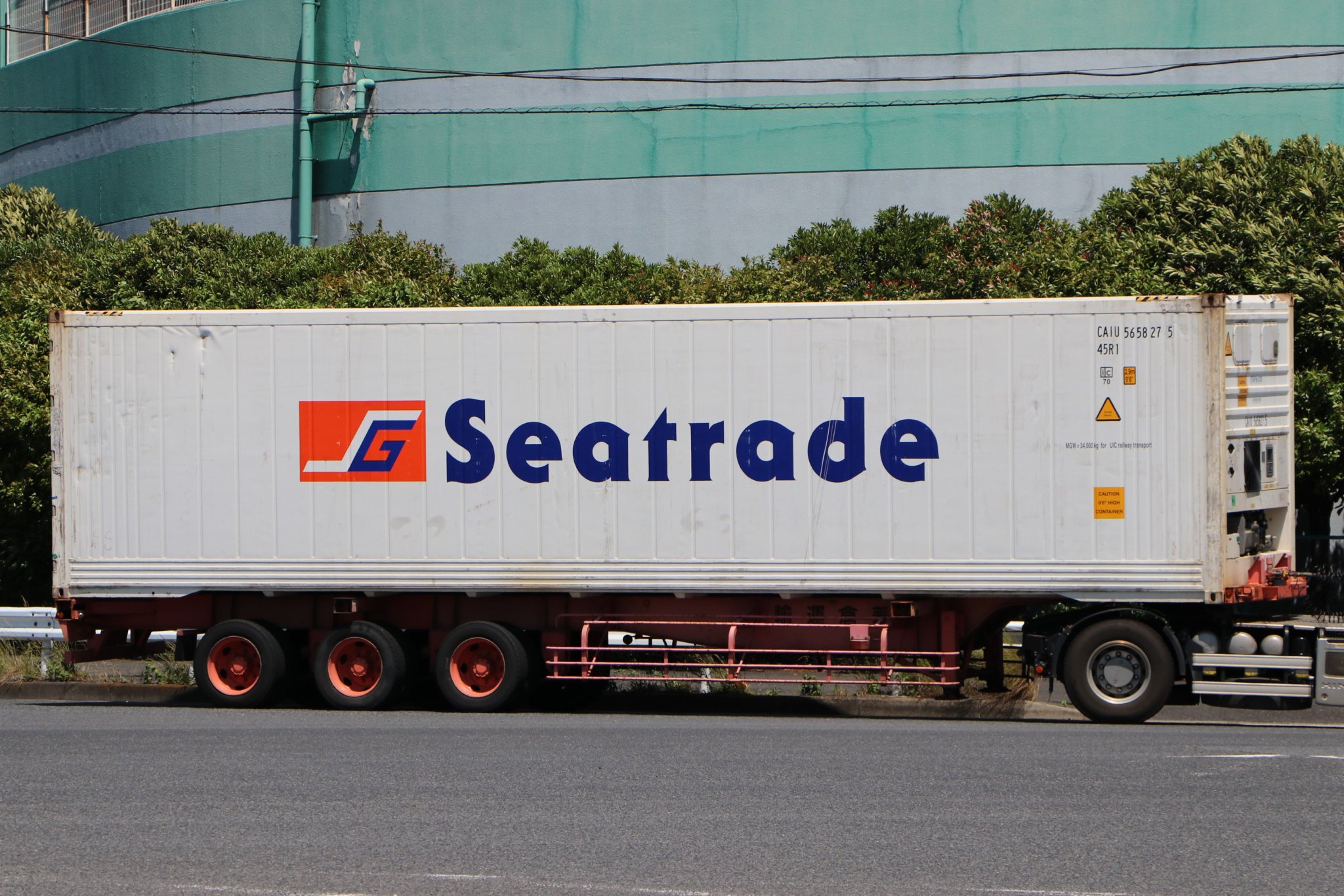 Ryo on Twitter: "CAIU 565827 [5] 45R1 所有:CAI INTERNATIONAL 借受:CMA-CGM 2022/6/25 @大井埠頭 https://t ...