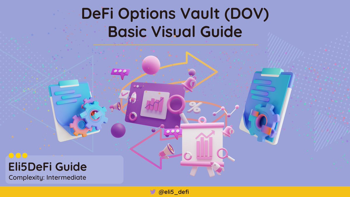 #GM! 1/ DOV or DeFi options vault is one of the products in the options derivative market that ...