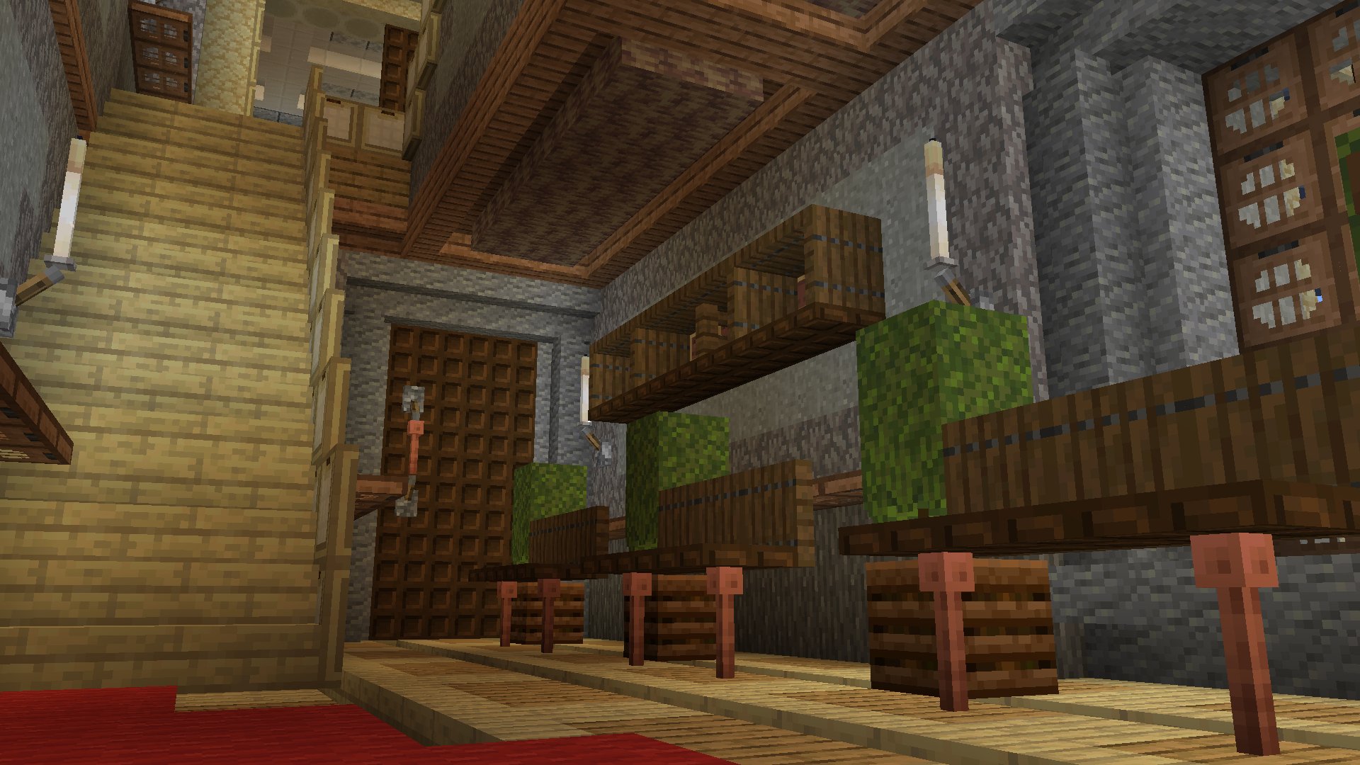 Minecraft Castle Staircase