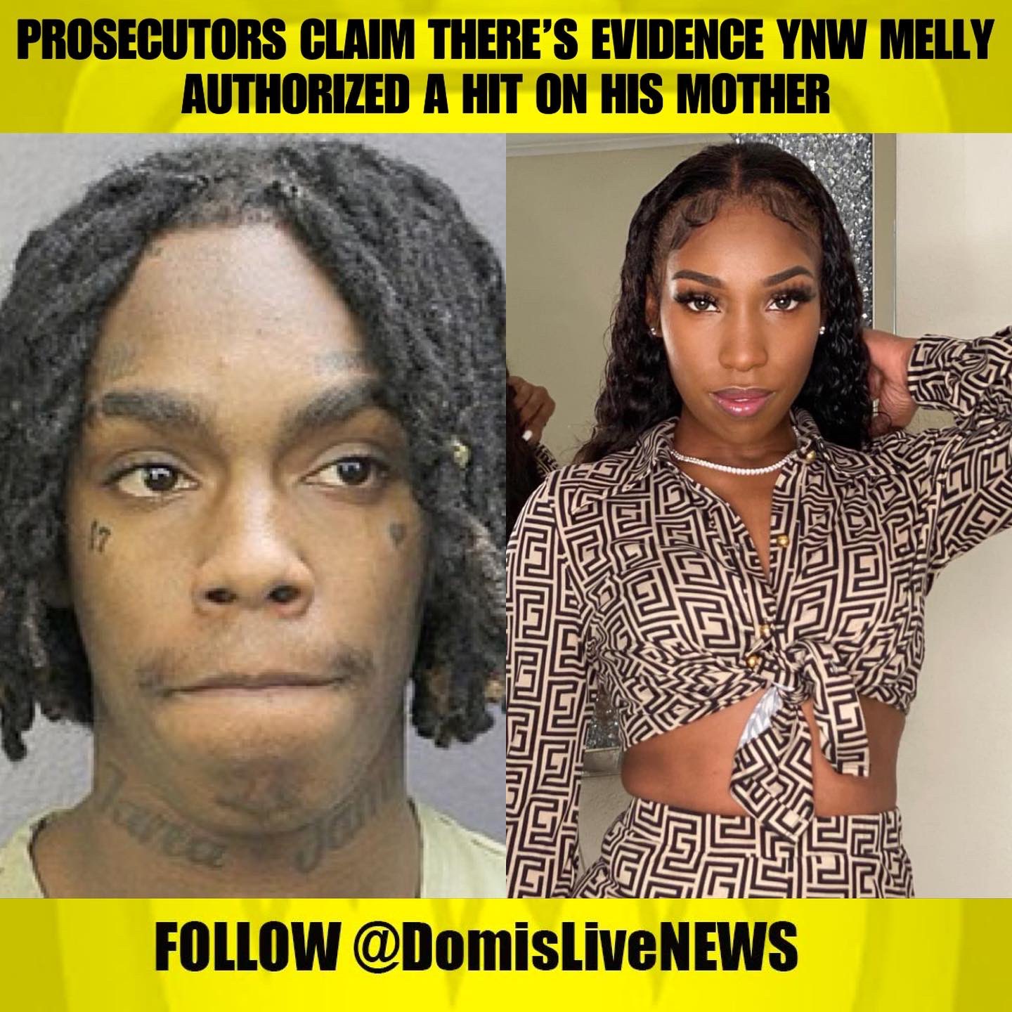 DomIsLive NEWS on Twitter: "Prosecutors Claim There’s Evidence YNW Melly Authorized A Hit On His ...