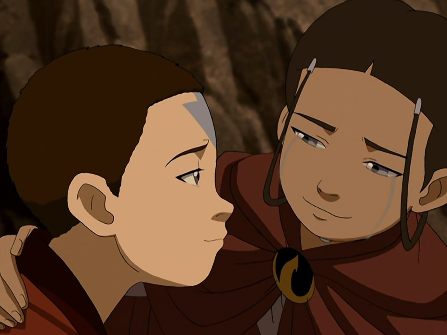 Aang Crying