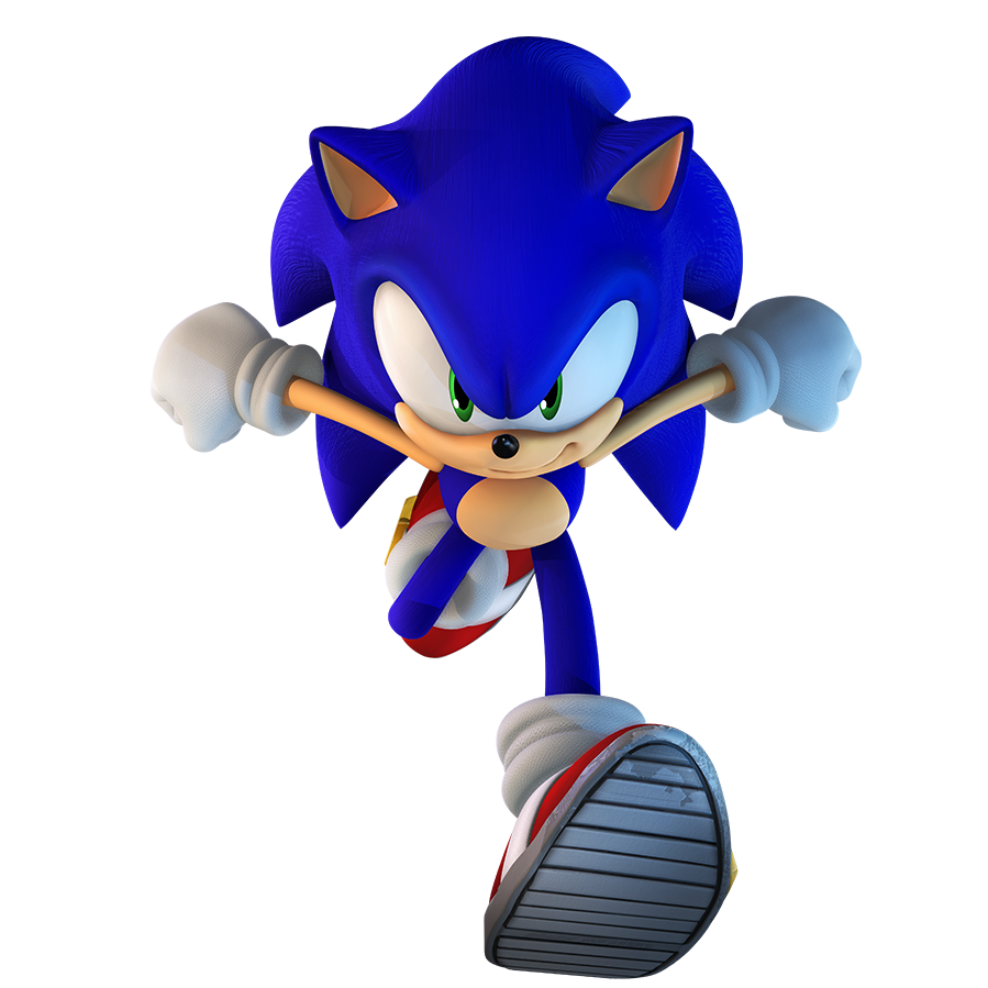 ソニック 「solo render from my 31st anniversary fan」|Nibroc.Rockのイラスト