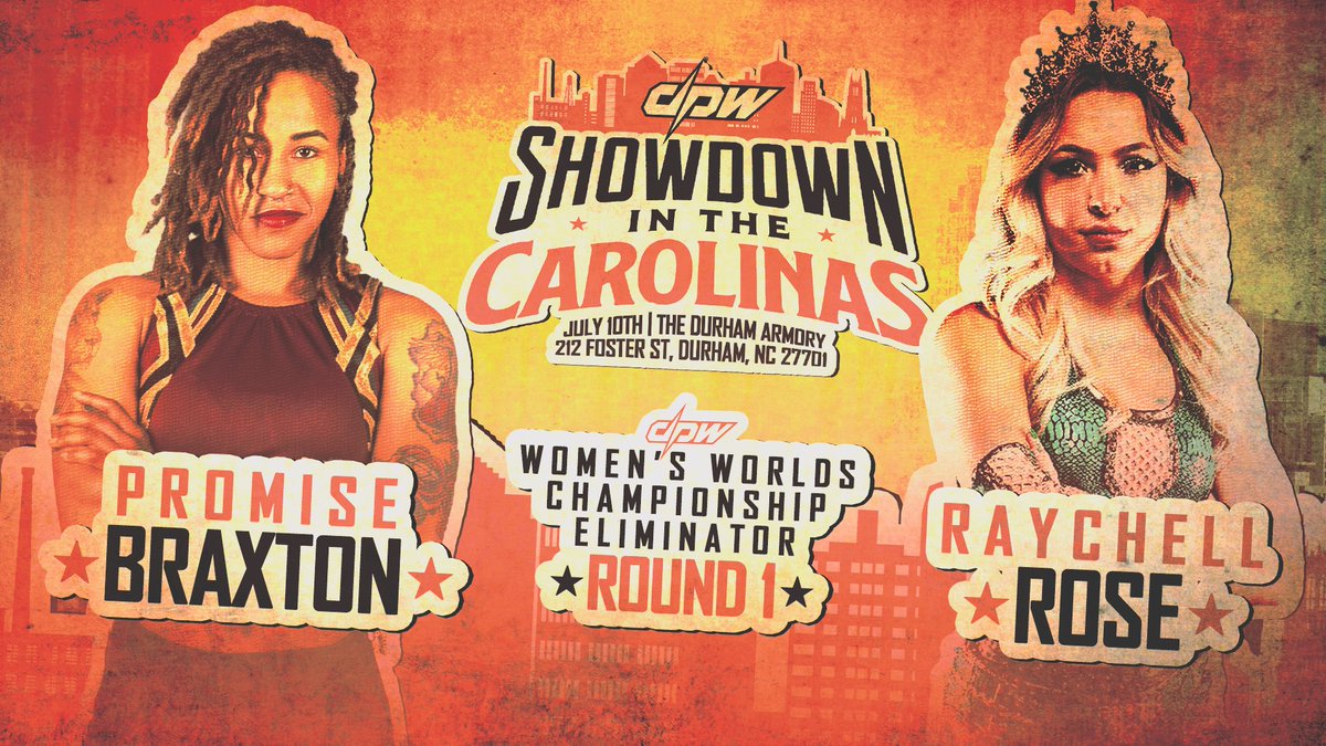 🚨 DPW SITC UPDATE 🚨 PROMISE BRAXTON vs RAYCHELL ROSE is scheduled for ...