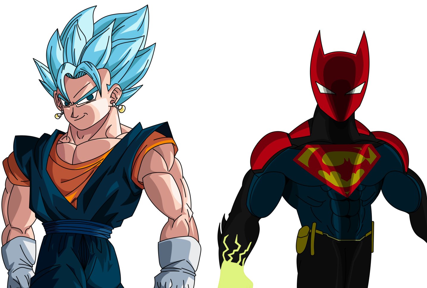 Goku Fusion With Batman