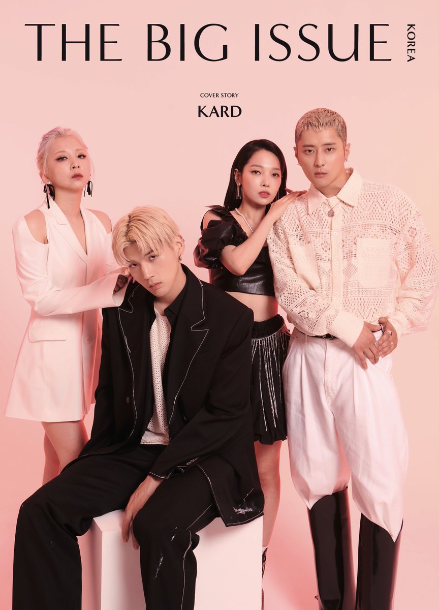 KARD on Twitter: "[#KARD] KARD가 참여한 ‘빅 이슈 코리아 THE BIG ISSUE : No.278'가 7월 1일 발간됩니다. HIDDEN KARD ...