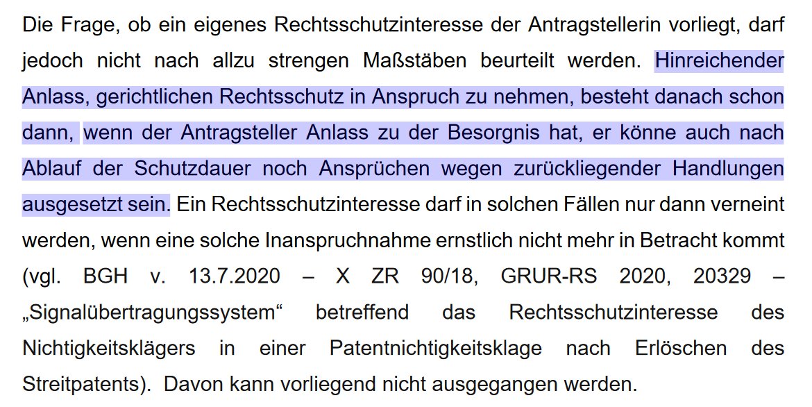 offenenetze on Twitter: "RT @Loeffel_Abrar: BPatG (Anschluss an BGH): Anforderungen an das ...